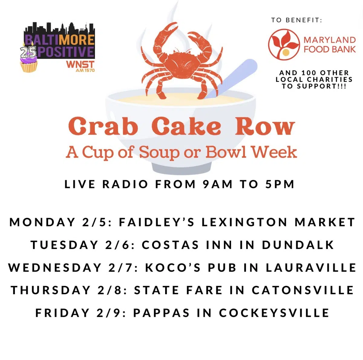 A Personal Invitation from Nestor to join us for “Crab Cake Row: A Cup ...