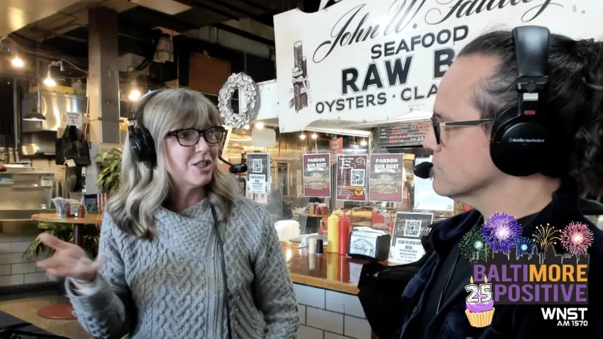 Crab Cake Row: Erin Ritter educates Nestor about the history and ...