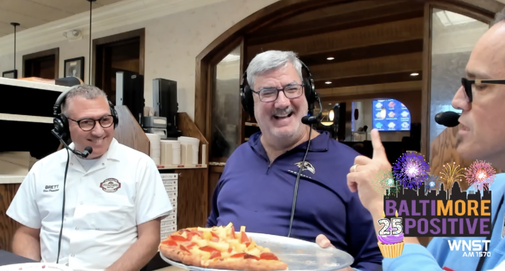 Brett Steall of Pizza John’s and Leonard Raskin discuss Baltimore folks ...